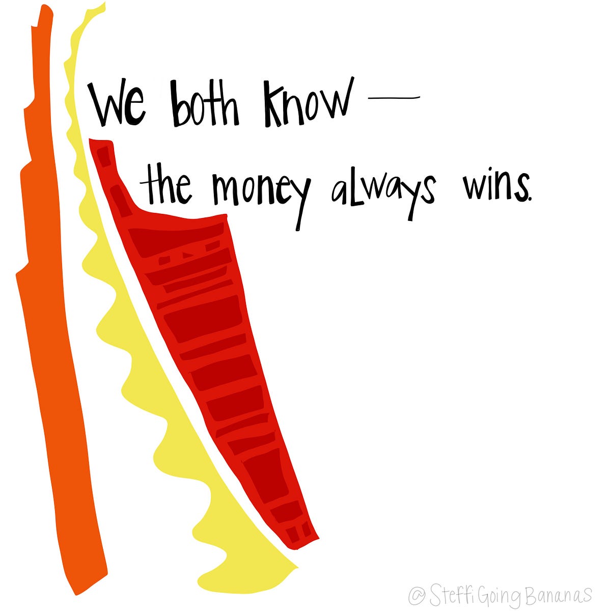 Where did we go wrong?. We got so focused on chasing the money. | by ...