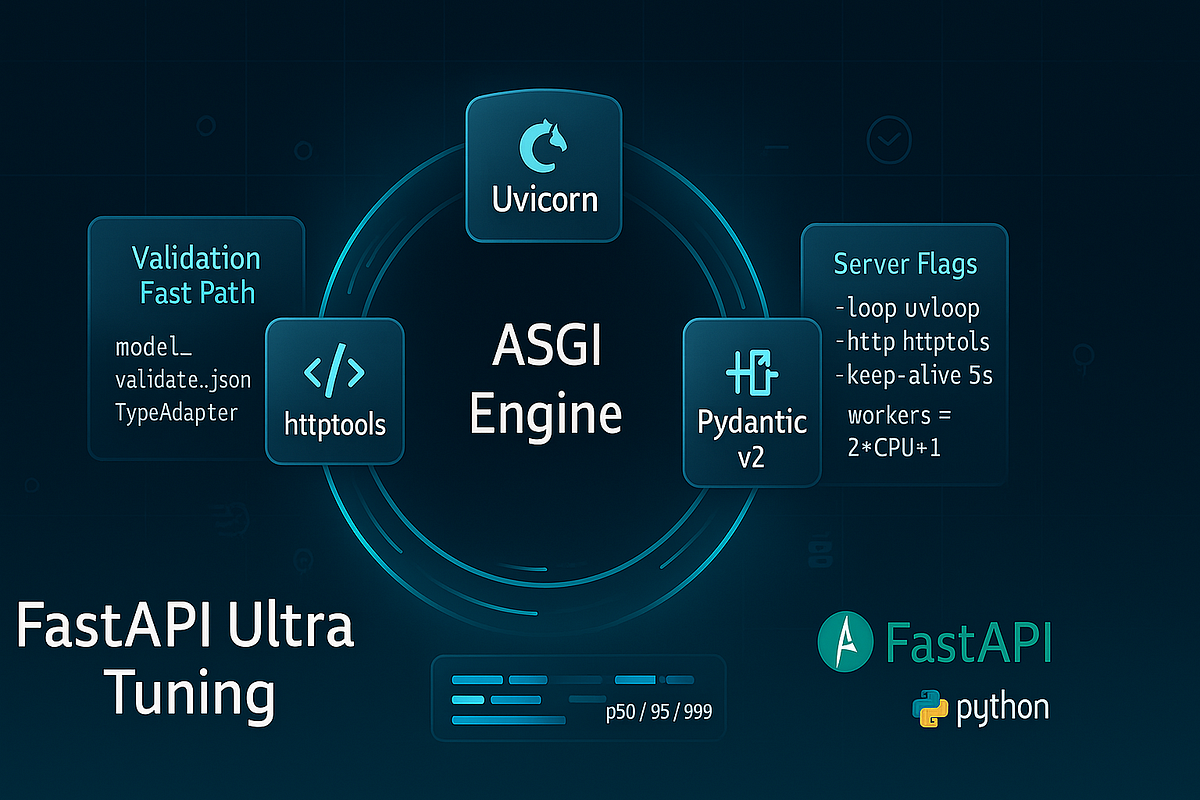 FastAPI Ultra: Tuning Uvicorn, uvloop & Pydantic v2 | by Bhagya Rana | Medium