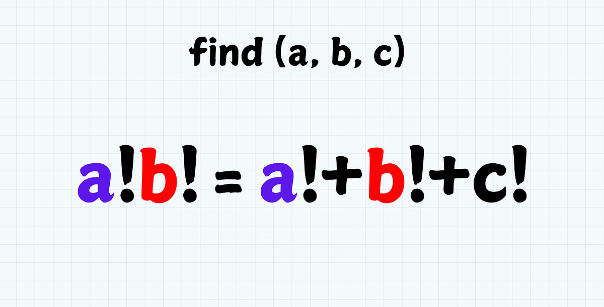 You Can Do This In Your Head. A Fun-filled Factorial Puzzle | by Nnamdi ...