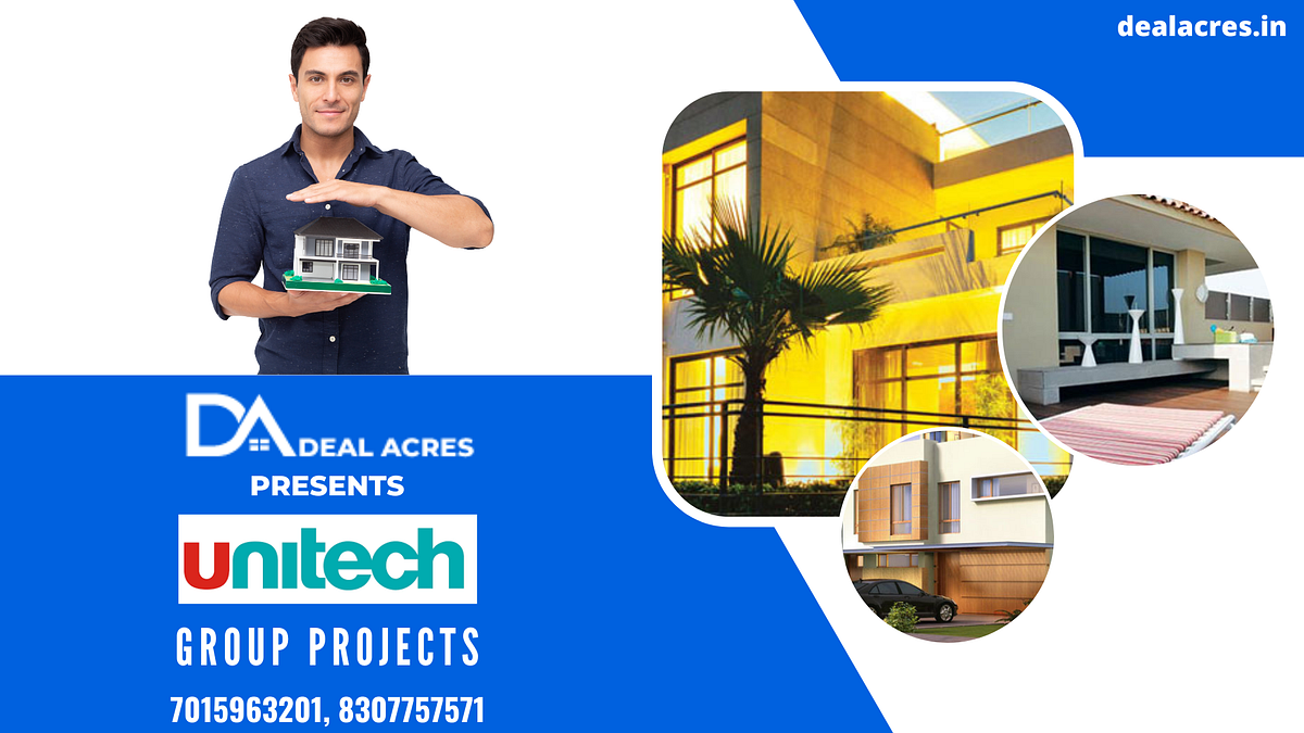Top Unitech Group Projects In India | by Deal Acres | Medium