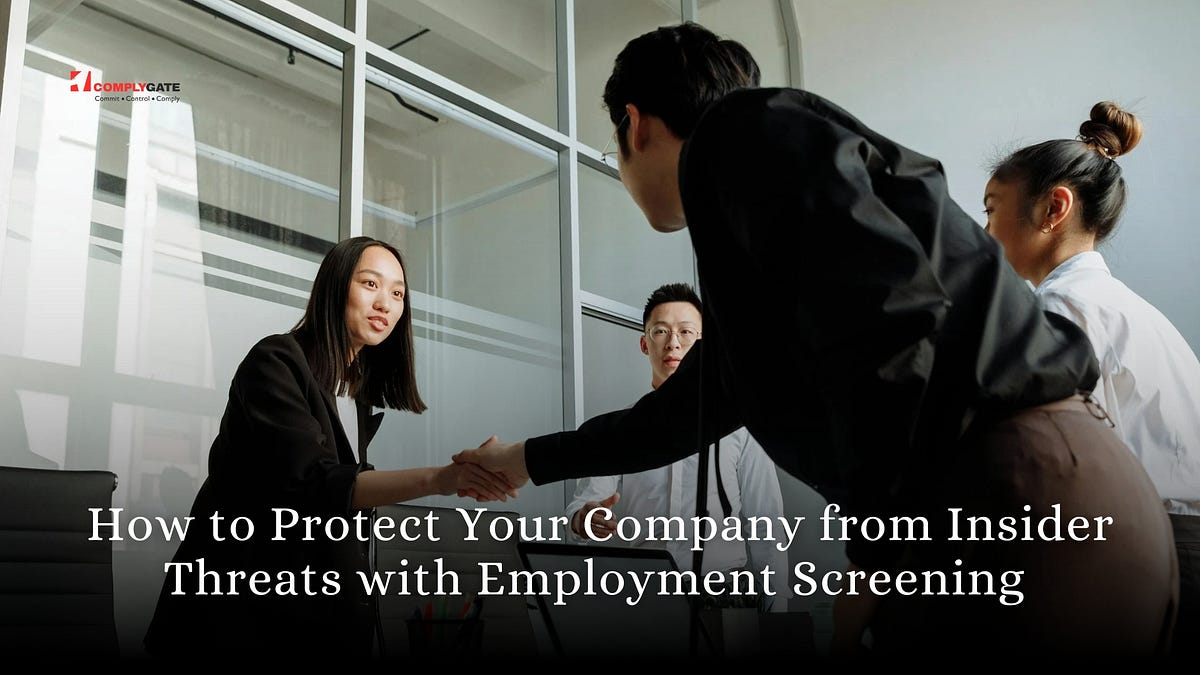 How to Protect Your Company from Insider Threats with Employment ...
