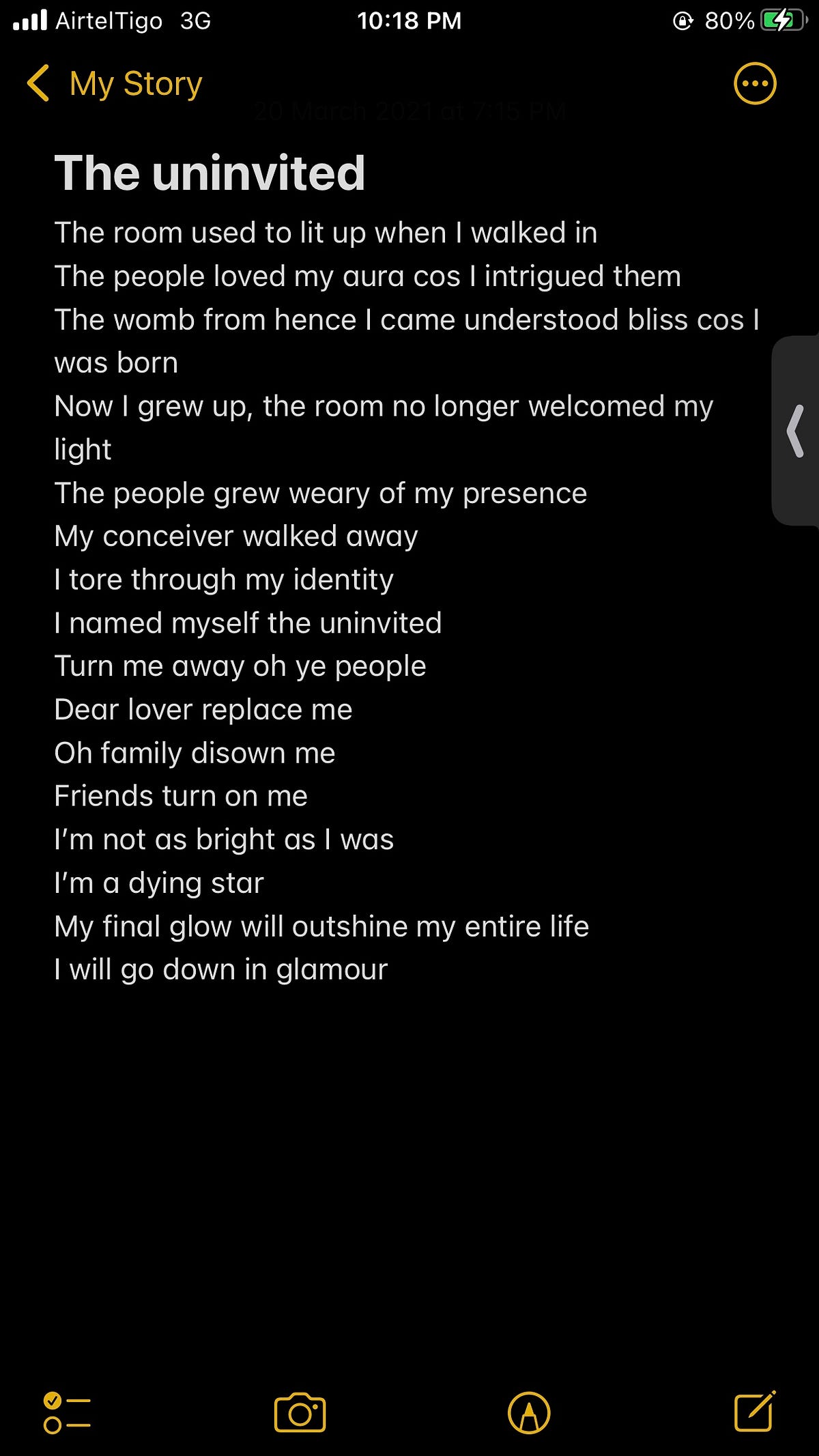 Euphoric To be blunt, my story is encoded in poetry. Enjoy! - Yanuel ...