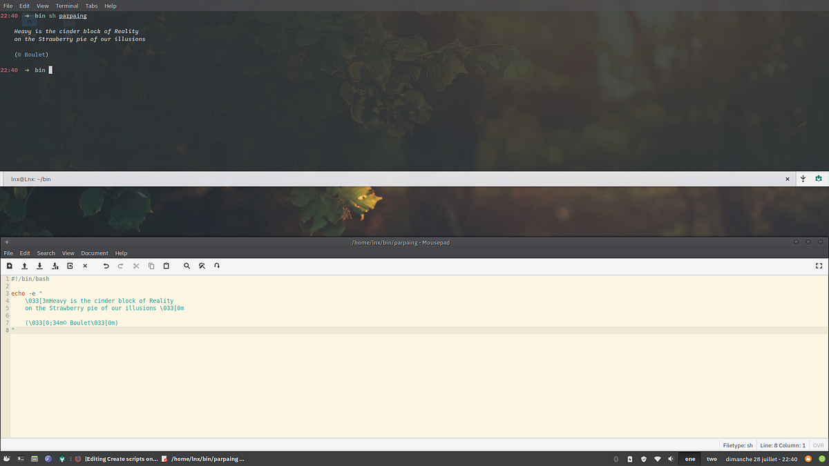 Create scripts on Linux. Shell scripts allow you to give… | by Rphl ...