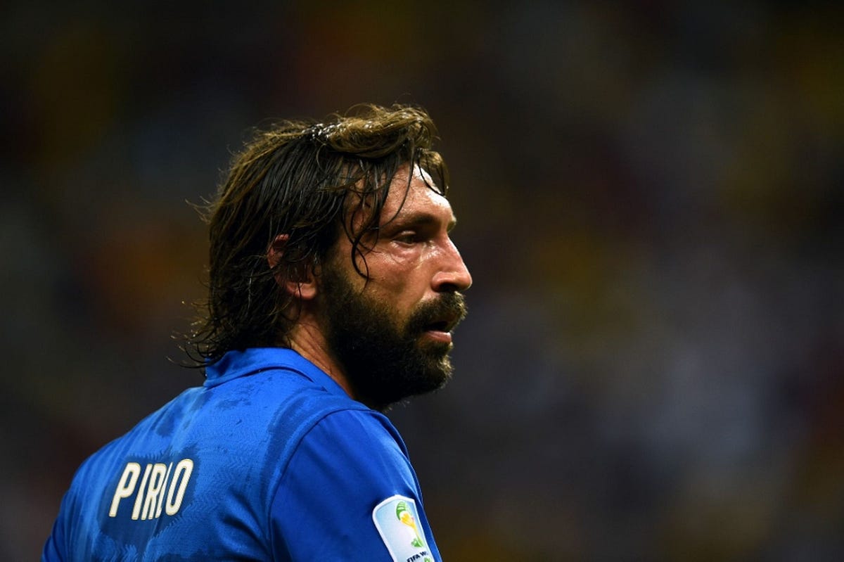A mudança que transformou a carreira de Pirlo,pode mudar os rumos de ...