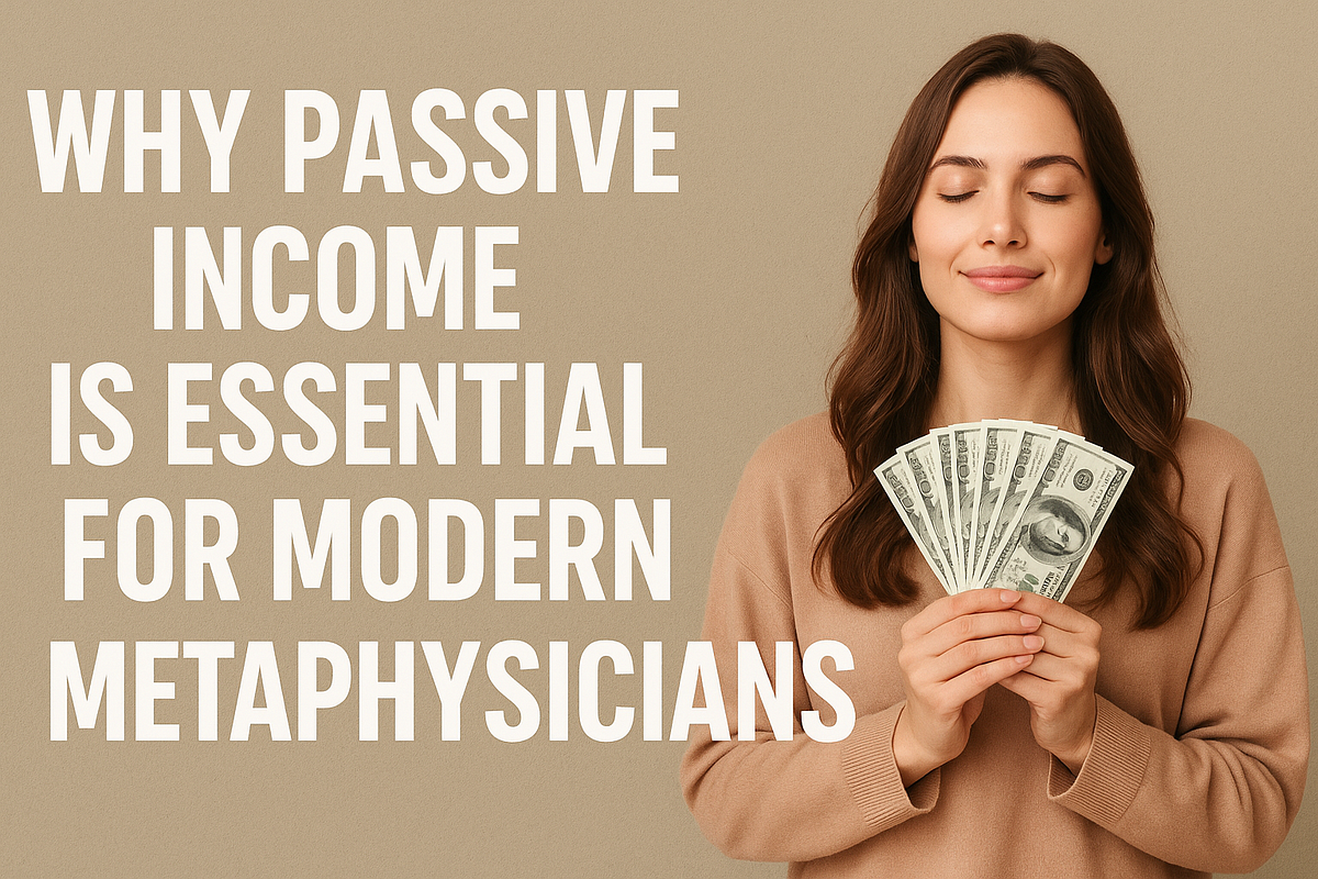 Why Passive Income is Key for Metaphysicians | by Dr. Karina Felix PhD ...