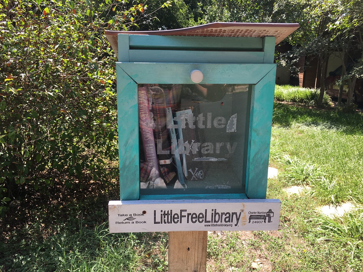 Project #1 : “Little Free Library” mobile app | by Robert L. Read ...