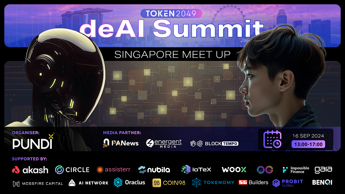 Accelerating AI and Blockchain at the deAI Summit TOKEN2049 | by Pundi ...