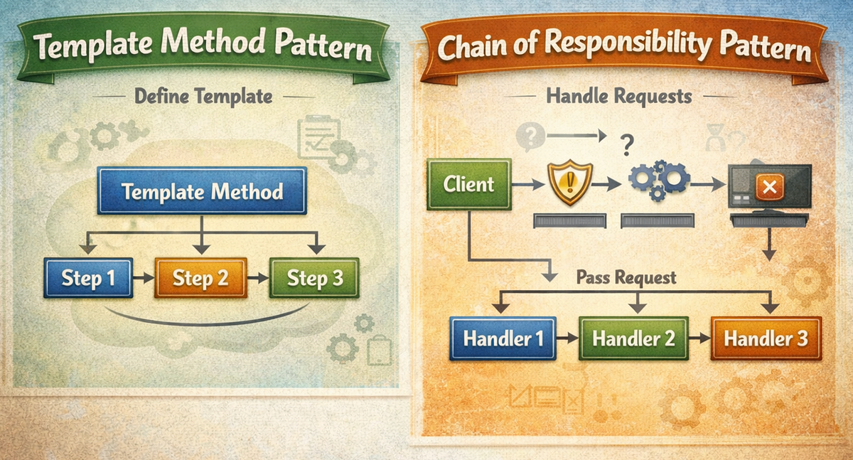 Day 19: Template Method and Chain of Responsibility Patterns | by ...