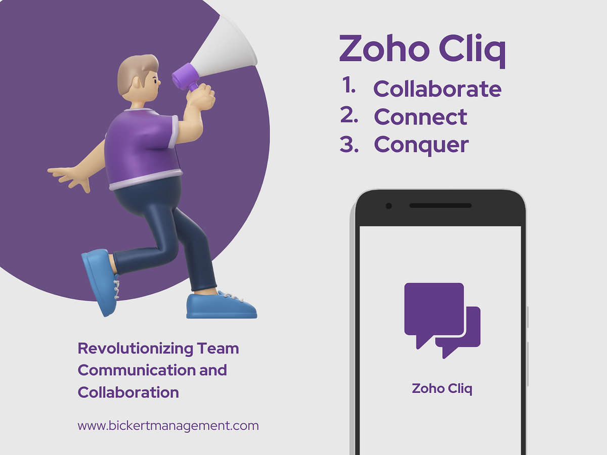 Zoho Cliq: Team Communication and Collaboration | by Bickert Management Inc. | Jun, 2024 | Medium