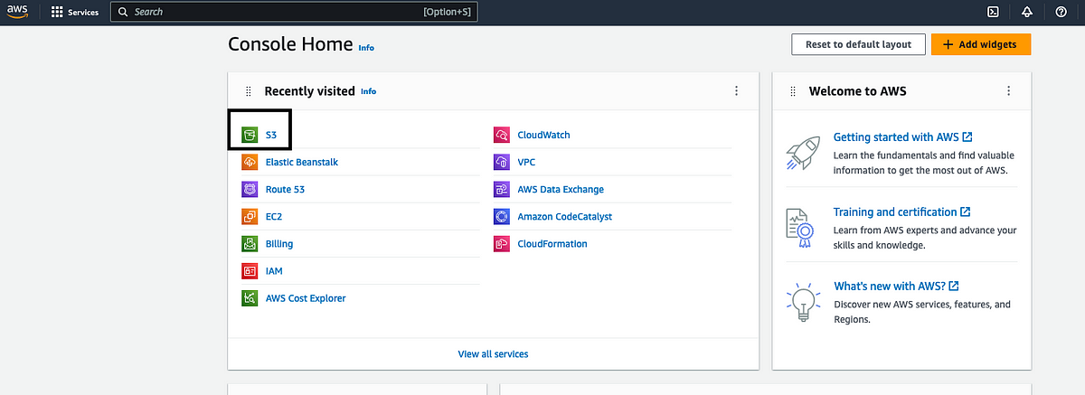 AWS S3 — create a bucket. In this article we will see steps to… | by ... AWS S3 — create a bucket. In this article we will see steps to… | by ...