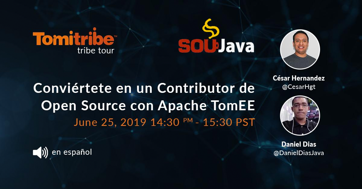 [Palestra]Conviértete en un Contributor de Open Source con Apache TomEE[ES] | by Daniel Dias ...