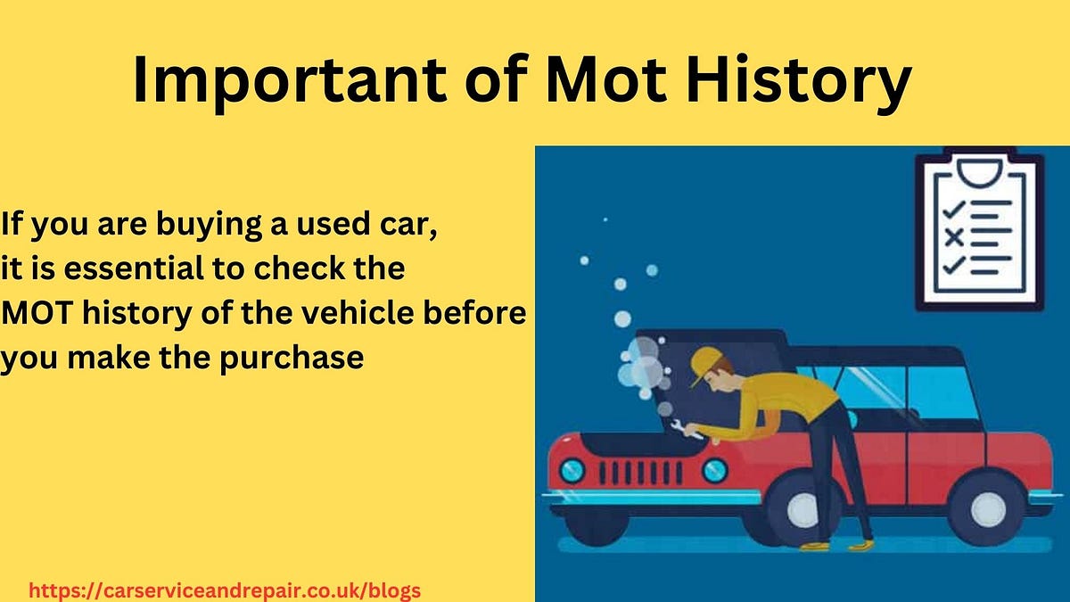 Important of Mot History. When it comes to owning a vehicle… | by ...