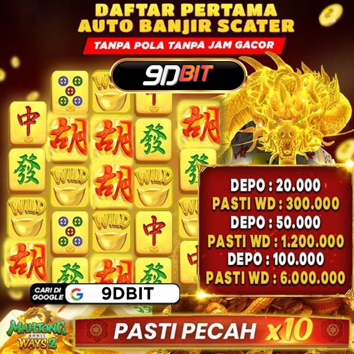 Menapaki Jejak Kemenangan: Temukan Pengalaman Bermain Slot Terbaik dengan 9dbit - 9Dbit-ers - Medium