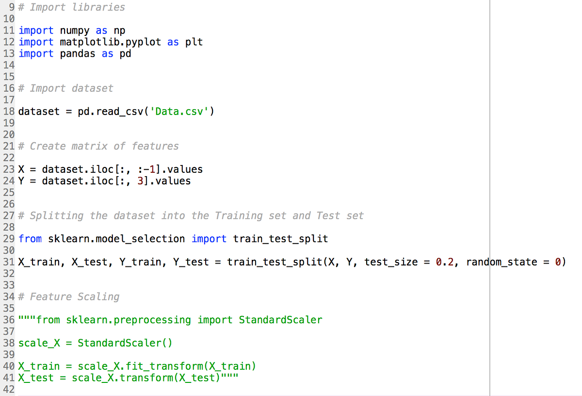Data Preprocessing Template. Data Preprocessing 07 | by R. Kukuh | Medium