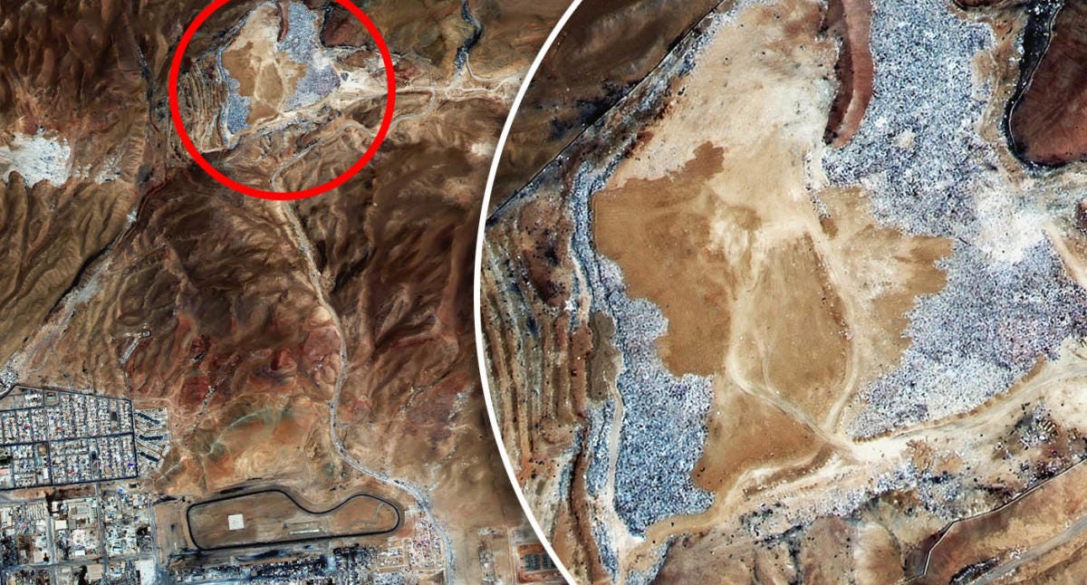 You Can See Textile Waste from Space | by Lia Jane | Medium