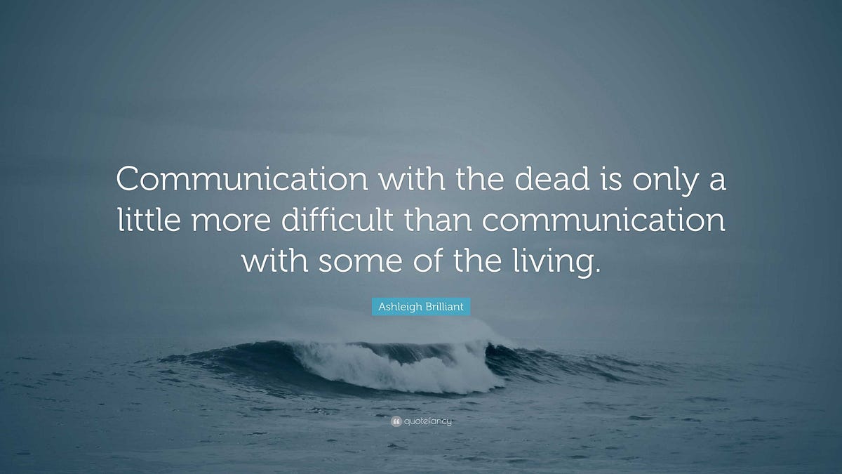 Can the Dead Communicate through Dreams? | by Lisa Yates | Age of ...
