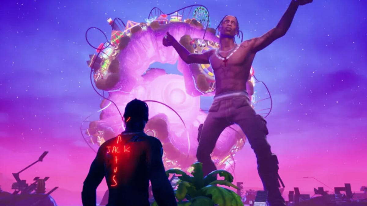 Fortnite y Travis Scott. El concierto virtual más famoso de la pandemia ...