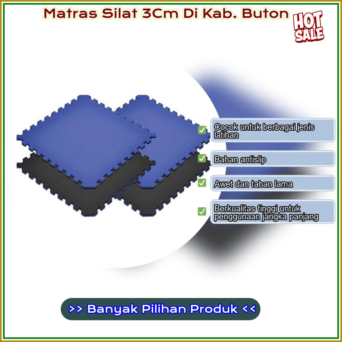 Matras Silat 3Cm Di Kab Buton - Matras Judo - Medium