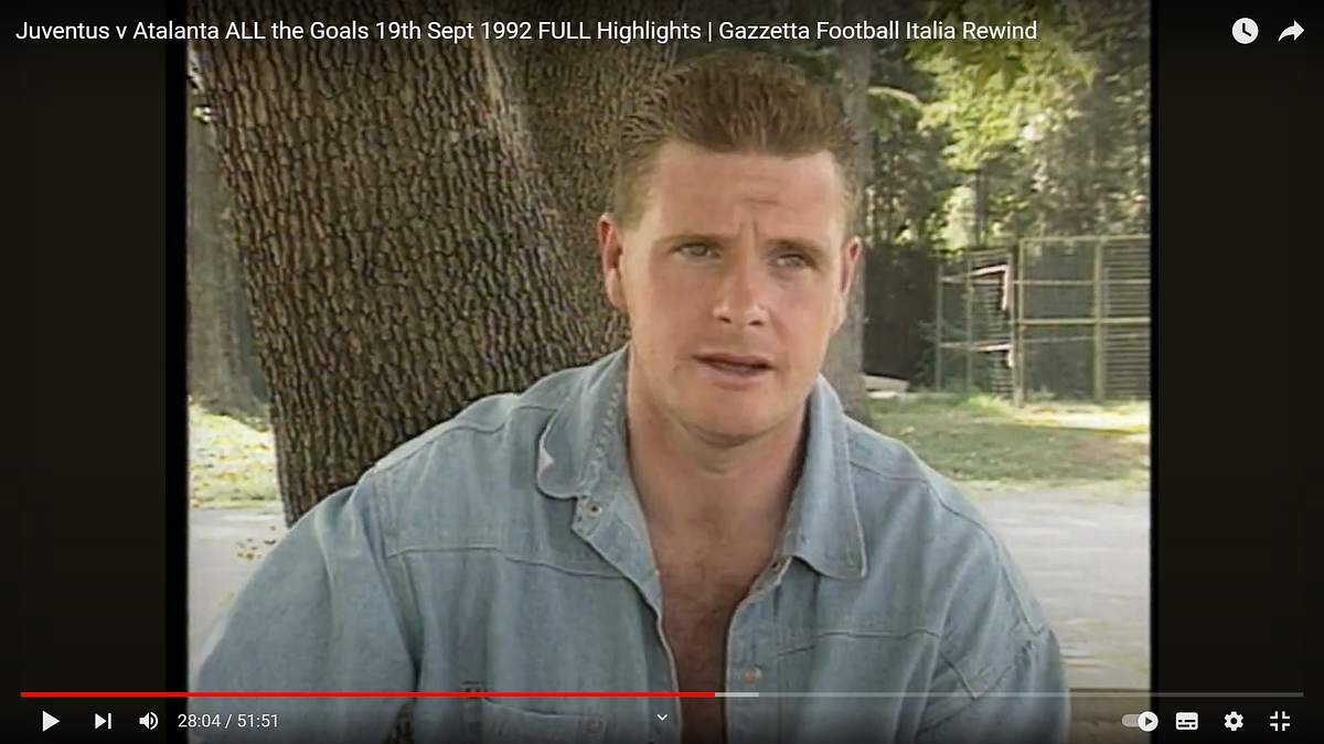Gazzetta Football Italia, 19th September 1992 | by Jackunwin | Medium