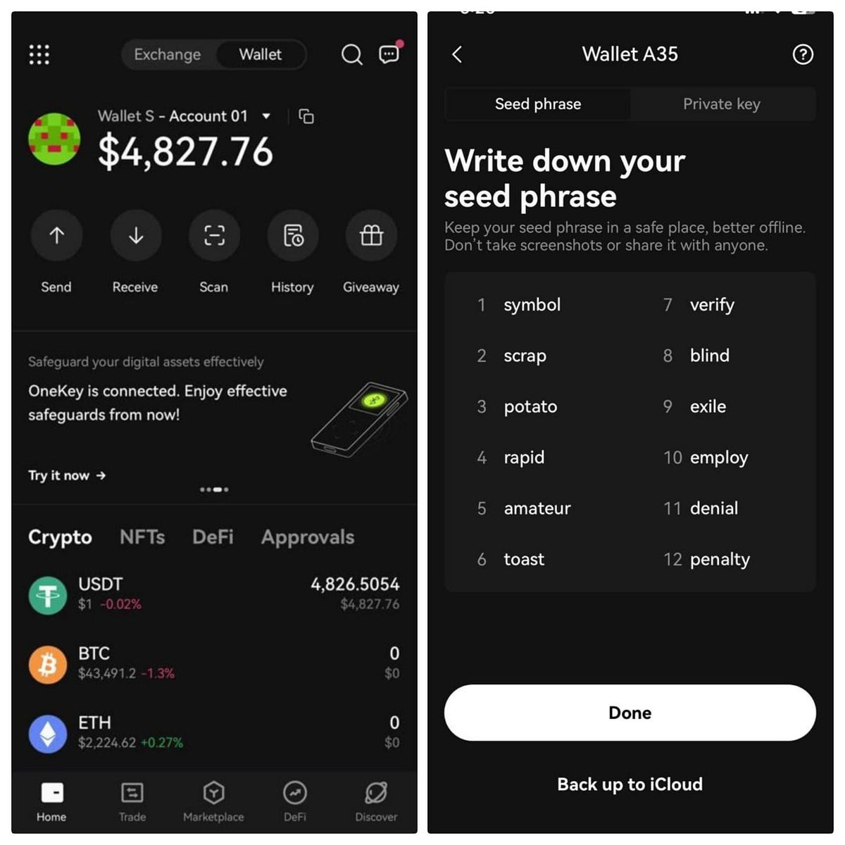 I have 4800 usdt trc20 in my Okx. wallet and I want to withdraw to ...