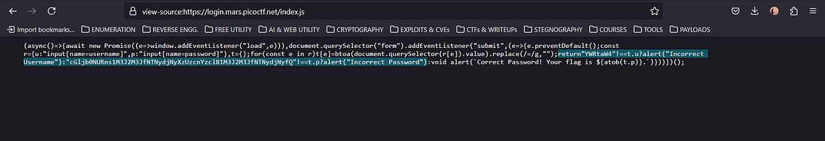 picoMini by redpwn(picoCTF): Login | by 3L173 H4CK3R 1337 | Dec, 2024 | Medium