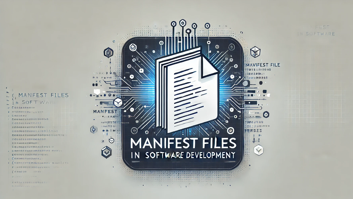 Understanding the Manifest File: What It Is and Why It Matters | by ...