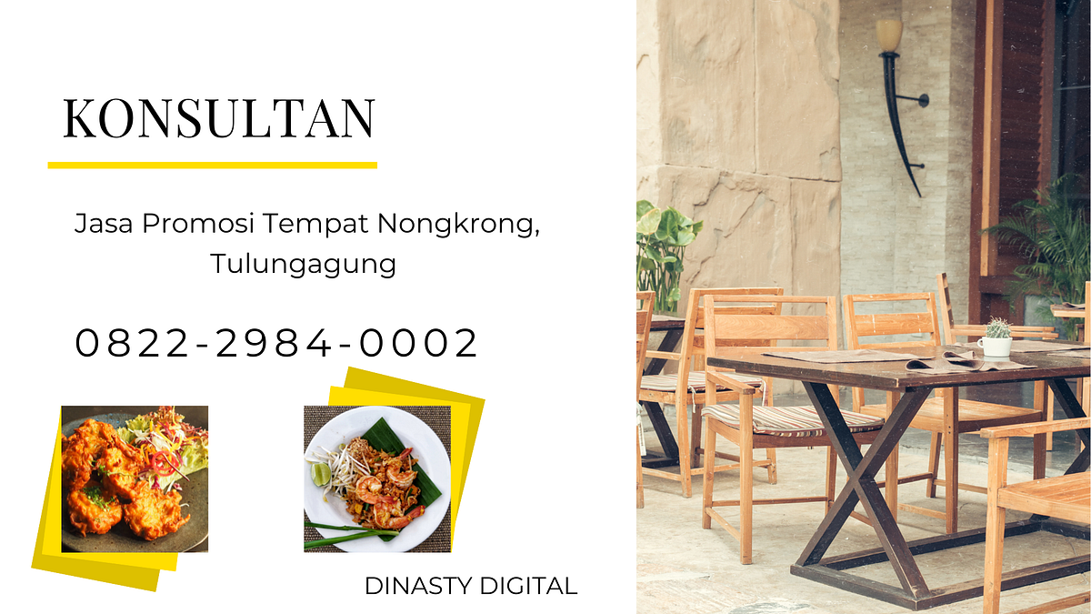 KONSULTAN, 0822–2984–0002, Jasa Promosi Tempat Nongkrong, Tulungagung - Deganjelly - Medium