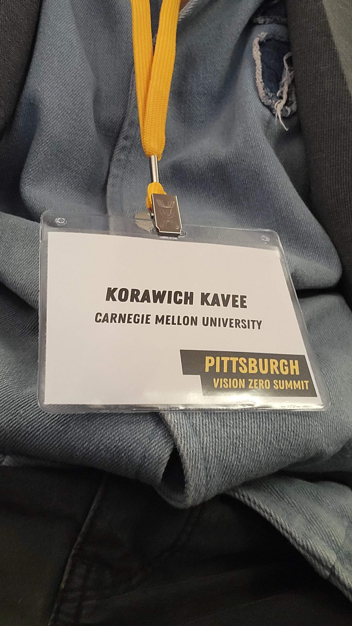 ผมไปงาน Vision Zero Summit ที่ Pittsburgh, PA | by Korawich Kavee | Oct ...