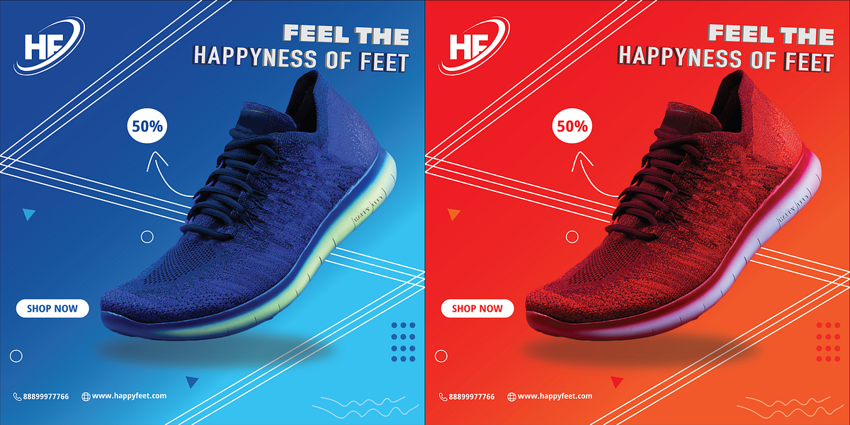 Social Media Posters — Happy Feet 👟 | by Mouleesh Vishnu | Feb, 2025 ...