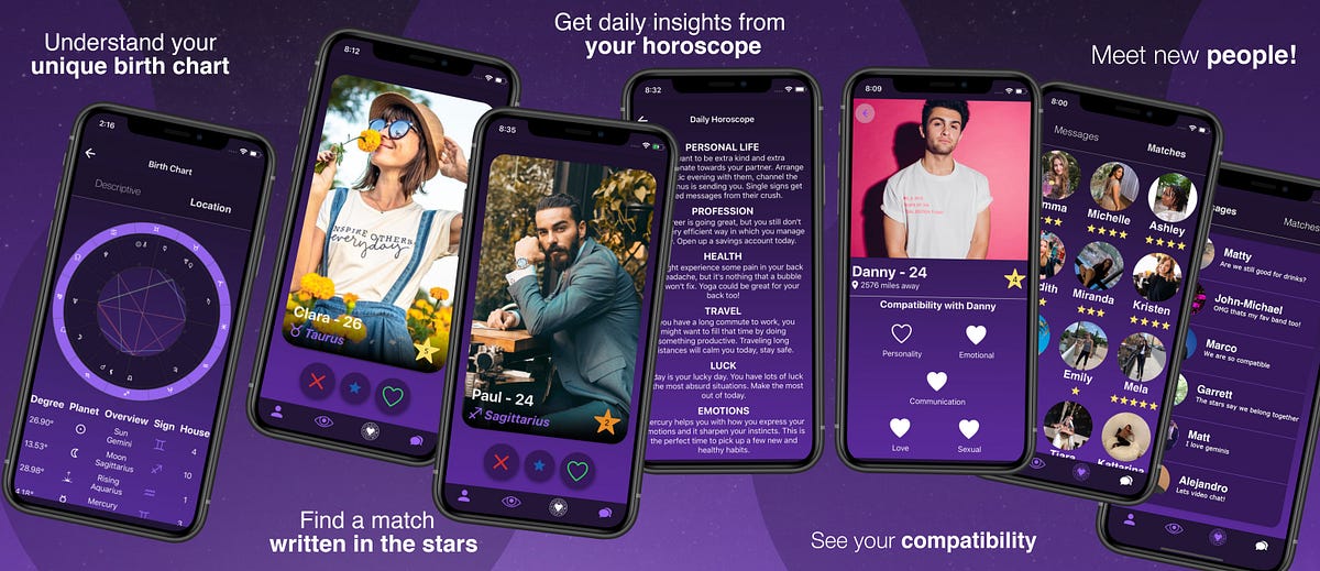 StarCrossed: The Astrology Dating App | by StarCrossed Astrology Dating ...
