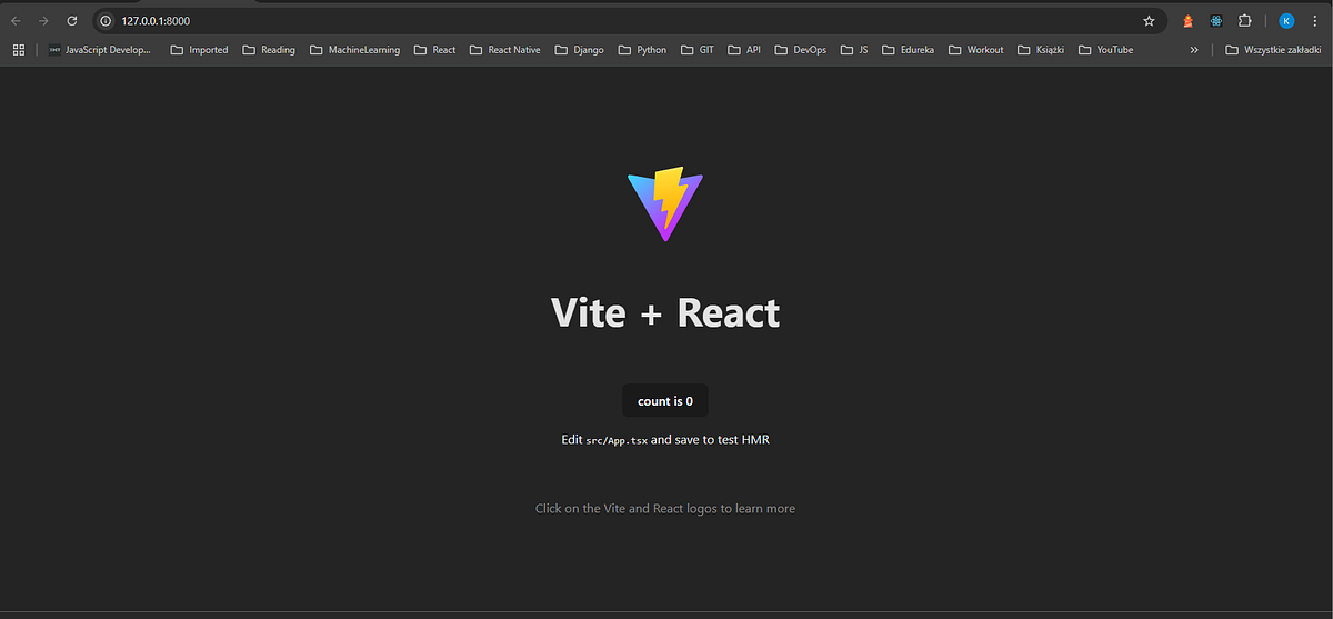 Configuring django and react (part II) | by Kuba Ślawski | Mar, 2025 | Medium