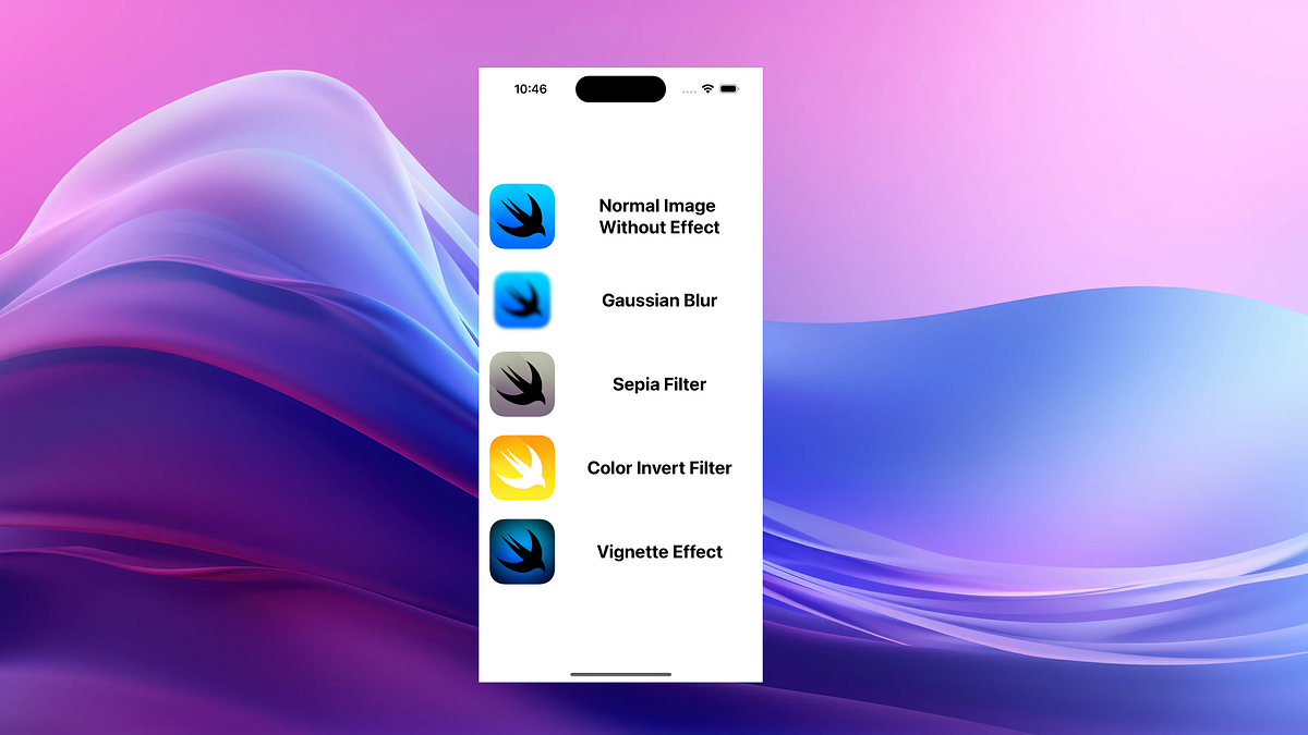 SwiftUI & Core Image. Core Image : | by Mourad Kirat | Feb, 2024 | Medium
