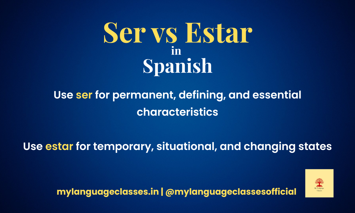 Ser vs Estar Explained Clearly | Medium