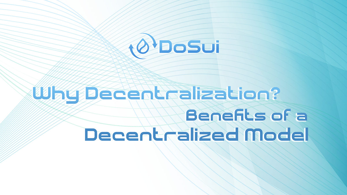 Why Decentralization?. DoSui strives to be as fully… | by DoSui ...