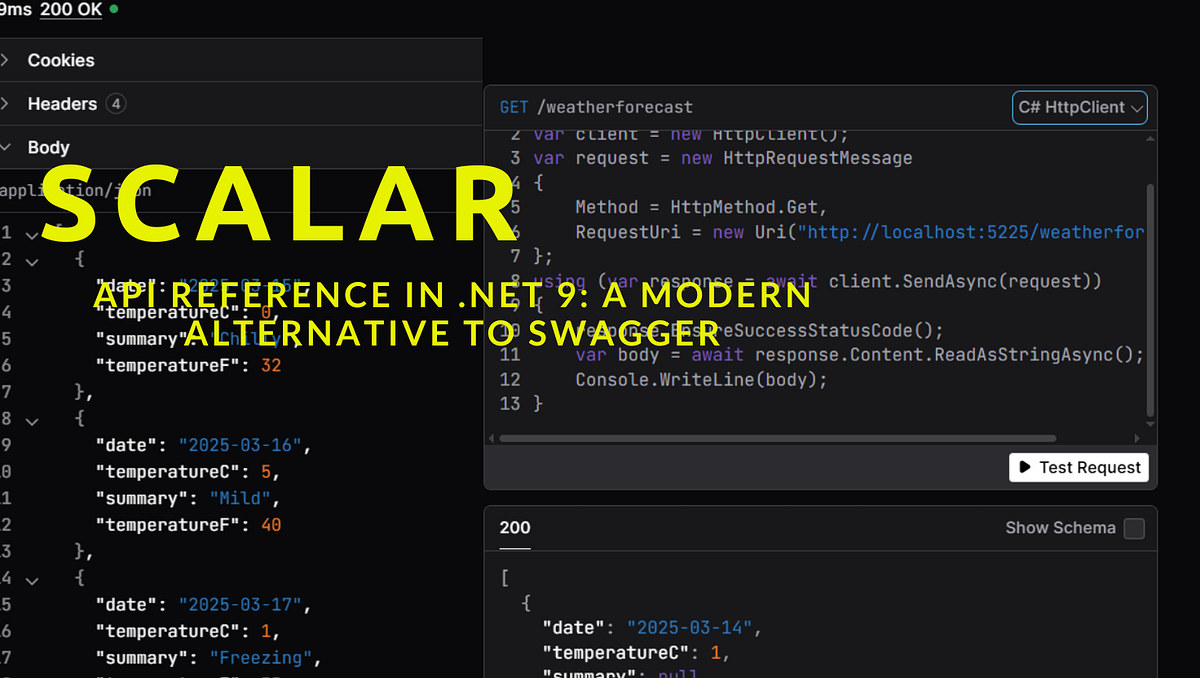 Scalar API Reference in .NET 9: A Modern Alternative to Swagger | by Dhanesh Kumar MJ | Medium