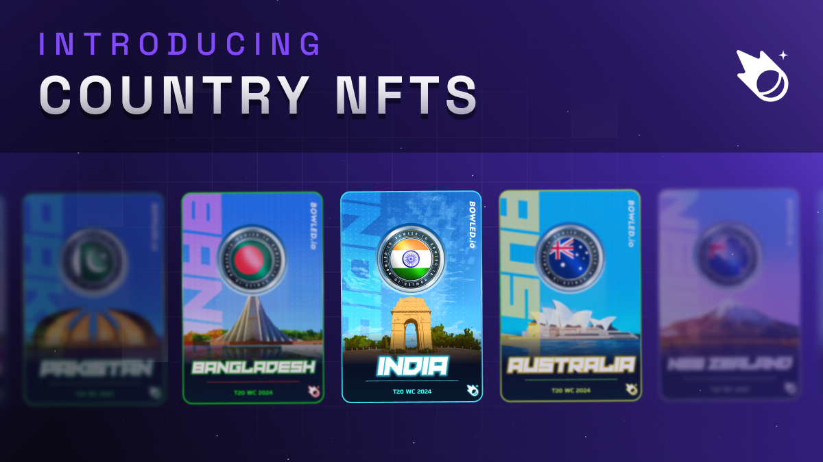 Cricket World Cup 2024: Get Ready to Own the Action with Country NFTs ...