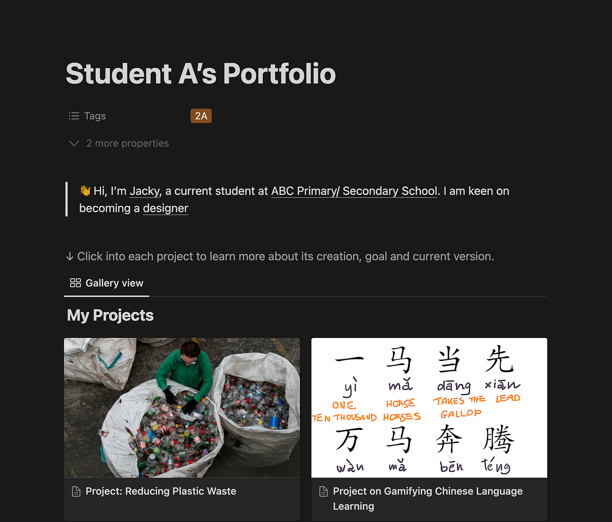 Creating a system for student portfolio management | by Kahhow | String ...