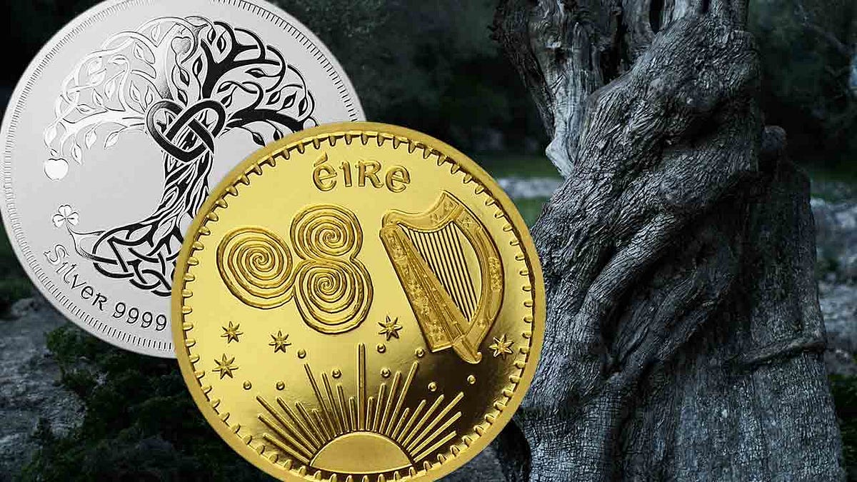 Irish Tree of Life Gold and Silver Rounds | by Money Metals | Medium