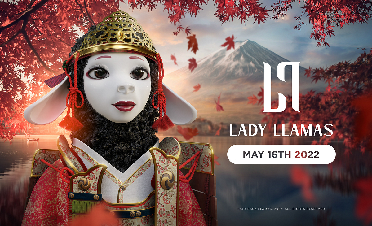 Lady Llamas — Minting May 16th. The countdown to the 3000 Ladies… | by ...