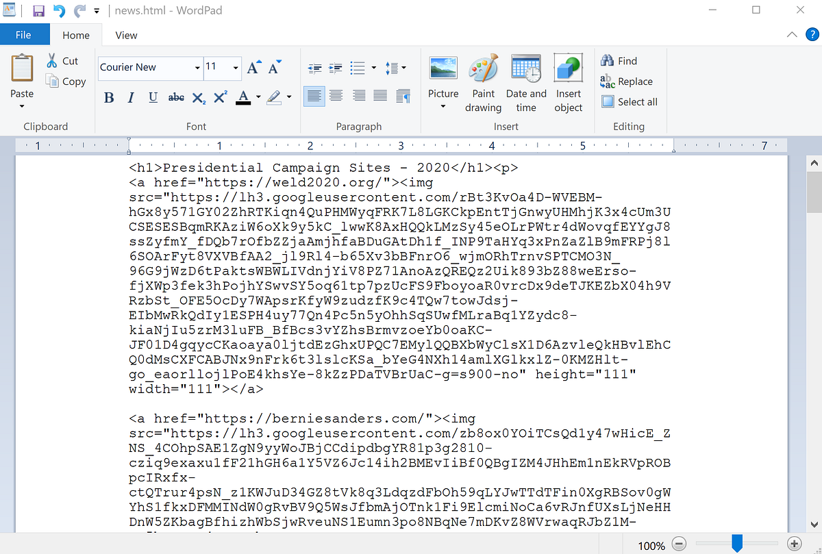 How to create your own bookmark panel for your browser | by Jeff ...