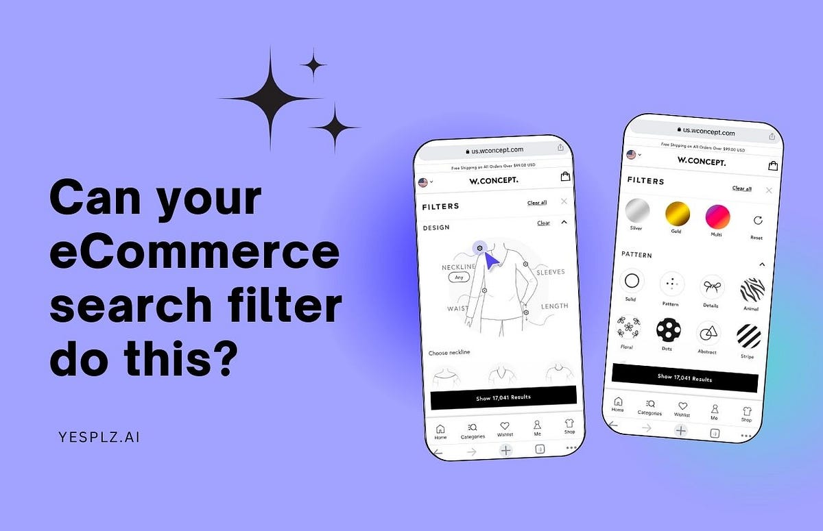 Can your eCommerce search filter do this? | by YesPlz.AI | Geek Culture | Medium