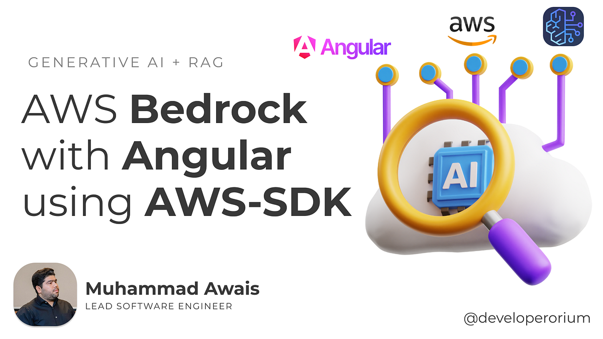 Step by Step guide to AWS Bedrock with Angular using AWS-SDK | by Muhammad Awais | Generative AI