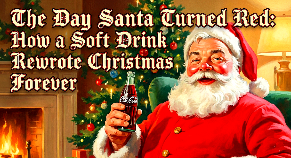 The Day Santa Turned Red: How a Soft Drink Rewrote Christmas Forever ...