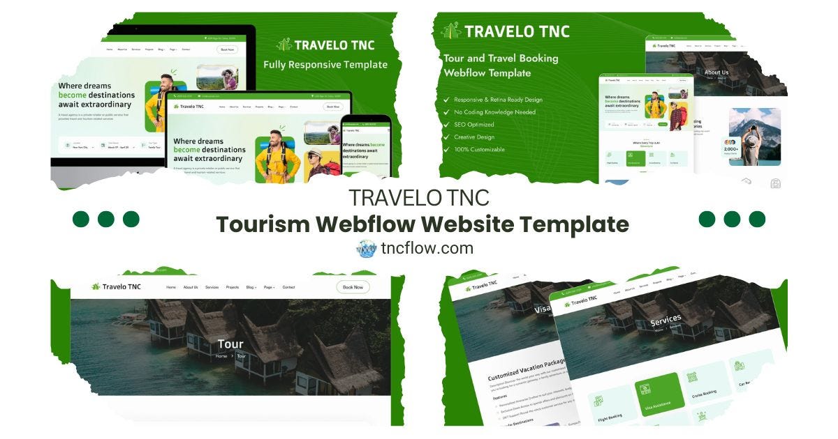 Travelo TNC — The Ultimate Tourism Webflow Website Template | by ...
