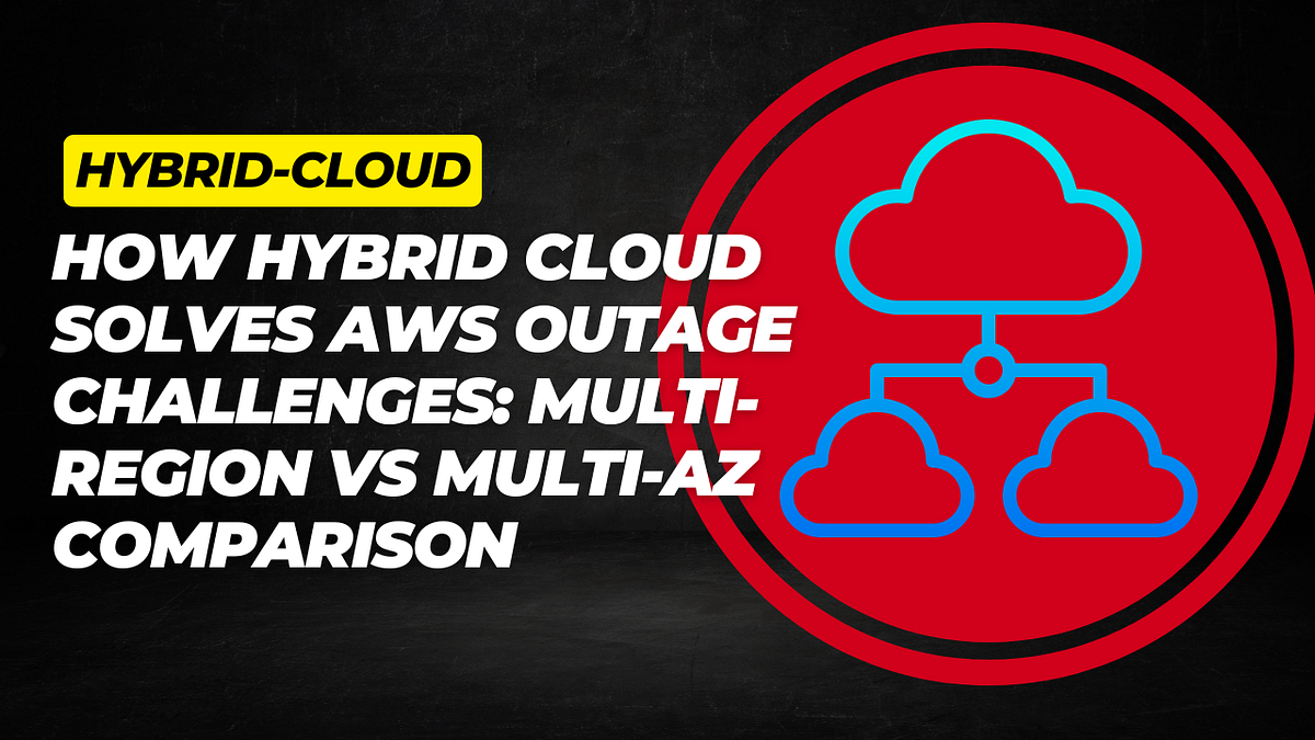 How Hybrid Cloud Solves AWS Outage Challenges: Multi-Region vs Multi-AZ ...