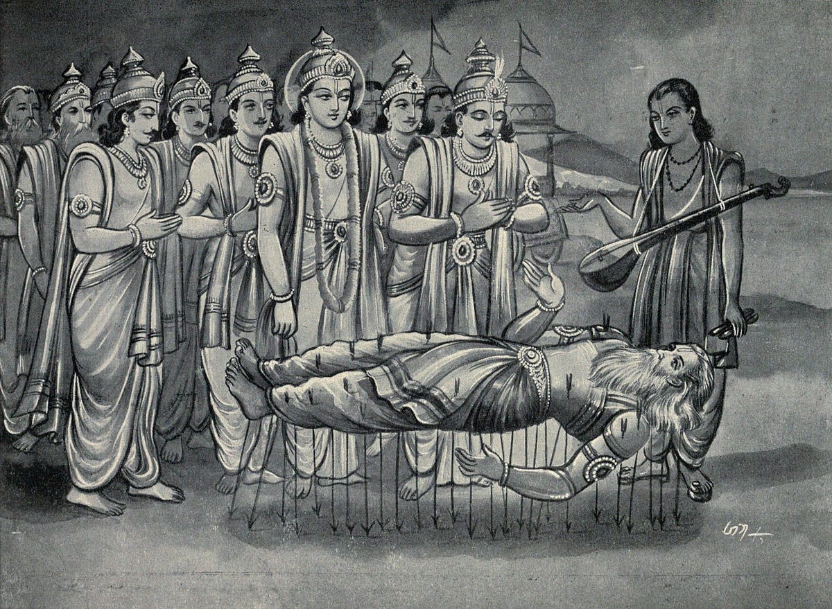 Bhishma Stuti: Final Prayers of Bhishma | by Suresh Natarajan | Medium