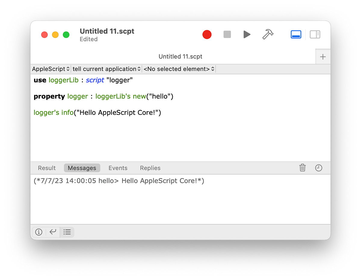 Introducing The Applescript Core Framework By Royce Remulla Medium