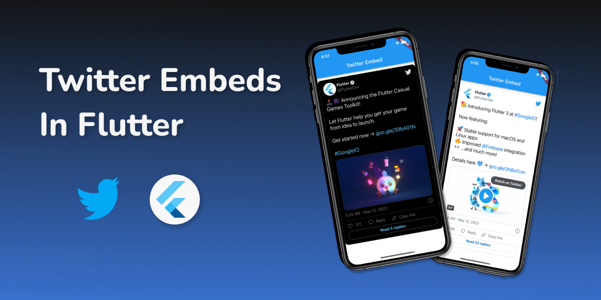 How to add Twitter tweet embeds to your Flutter app with WebViews? | by ...