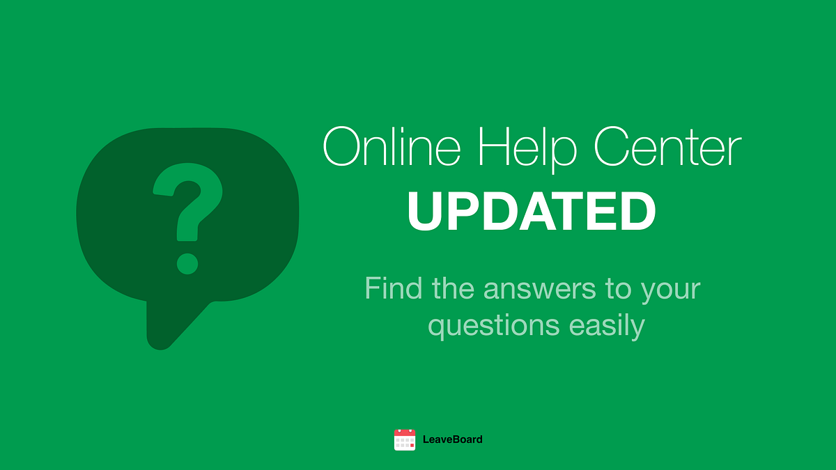 Our Help Center Got an Update. Fresh, Wide, and More Accurate | by ...