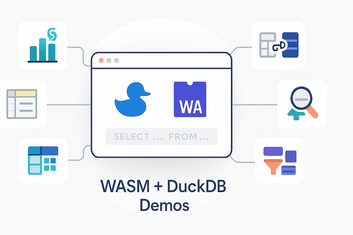 Top 7 WASM + DuckDB Demos That Replace a Backend Endpoint | by Bhagya Rana | Sep, 2025 | Medium